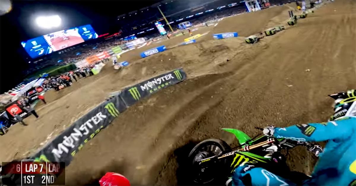 VIDEO: Ken Roczen GoPro – Anaheim 2 2020 | Dirtbike Rider