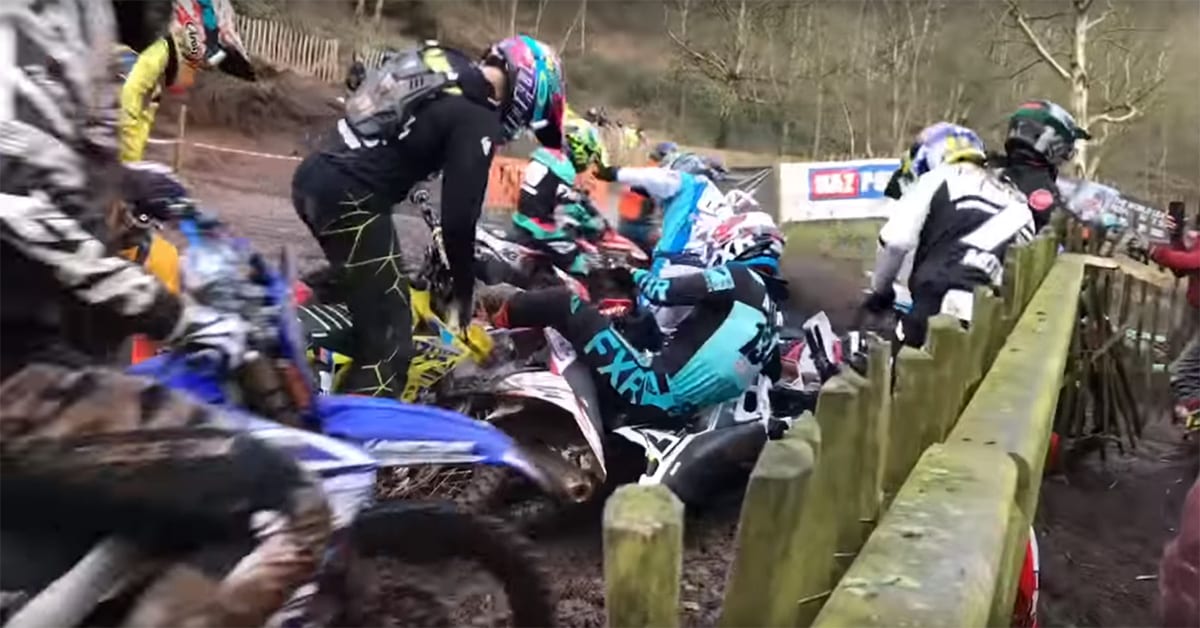 VIDEO: Hawkstone International 2020 Highlights - RAW MX Mud fest