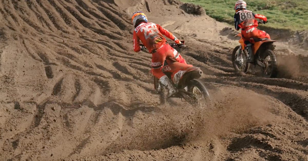 The Hoff: Two 45-minute motos at the local sand track in rough ...