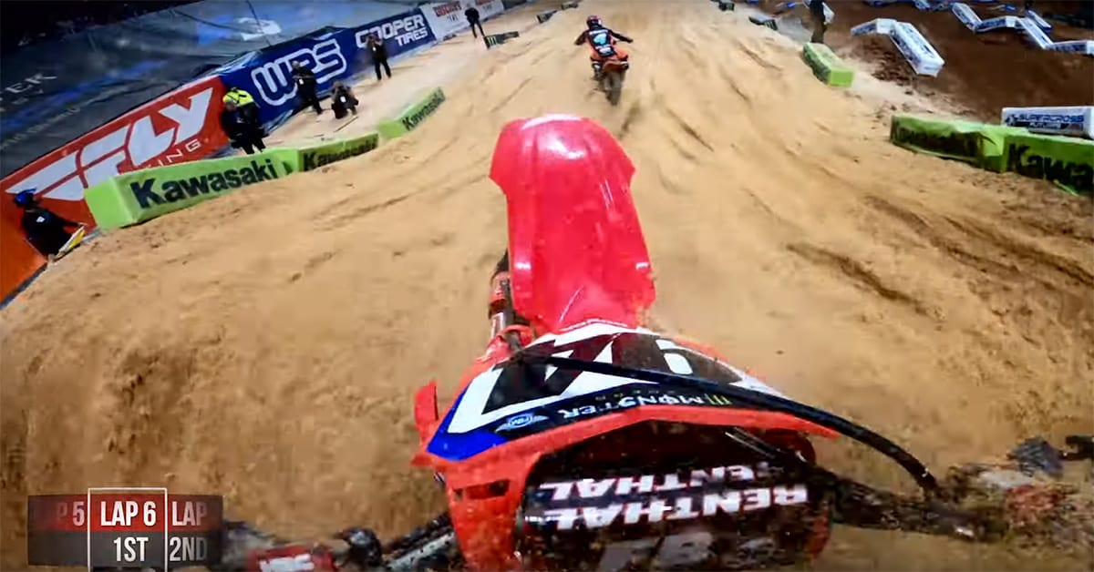 VIDEO: Ken Roczen GoPro – Atlanta Main Event | Dirtbike Rider