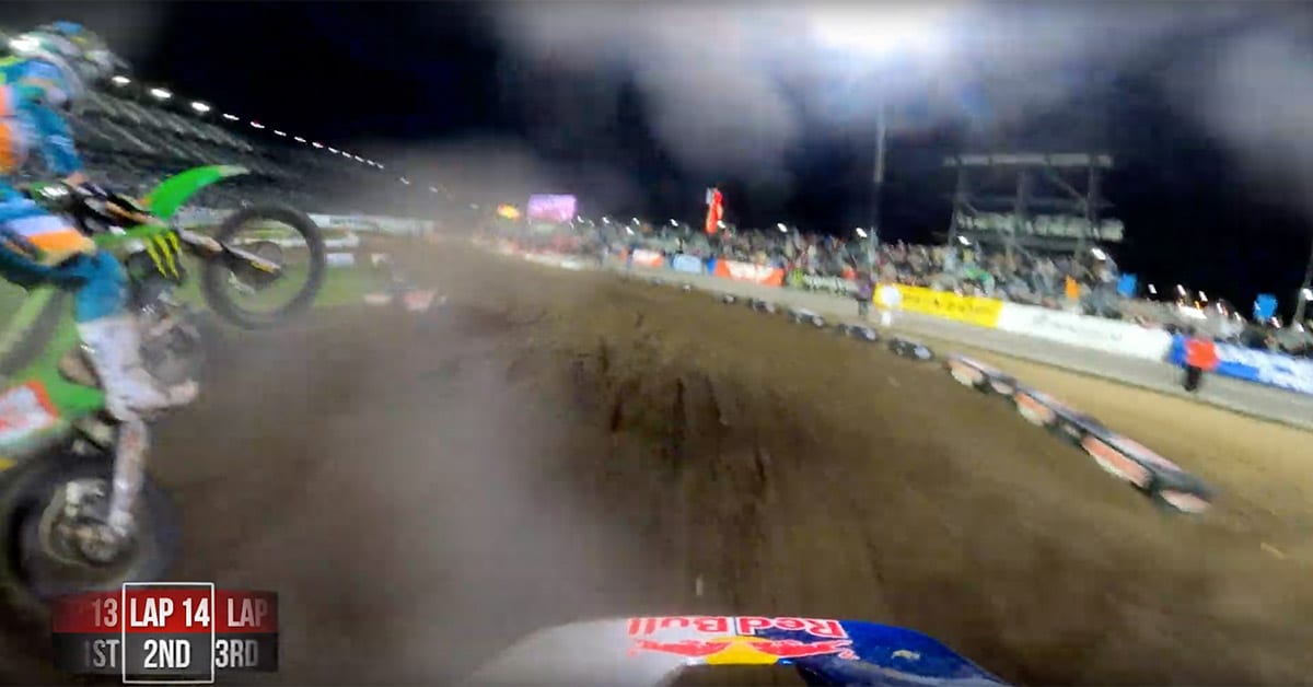 VIDEO: Ken Roczen GoPro – Daytona Main Event | Dirtbike Rider