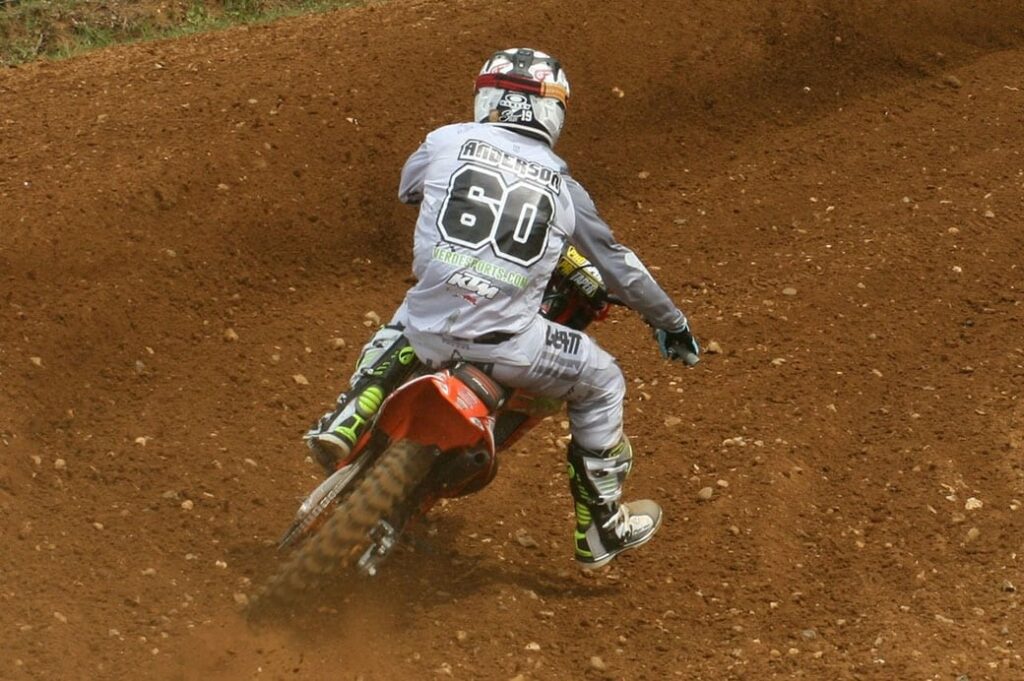Verde Substance KTM two-stroke powers Brad Anderson to Blaxhall MX1 ...