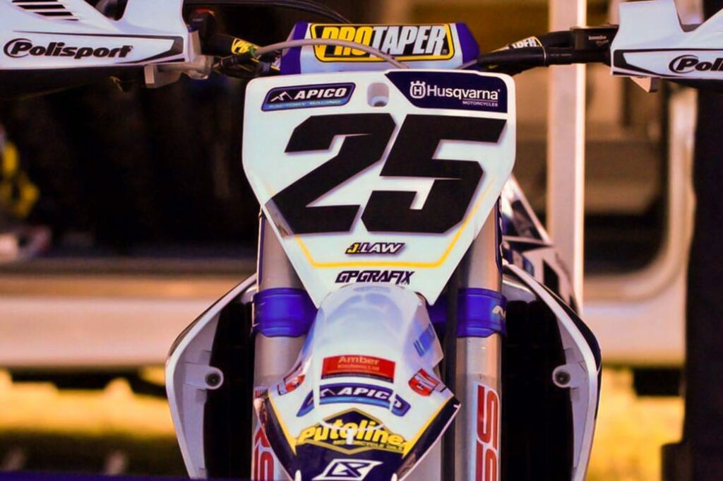 Jamie Law returns to Apico Husqvarna for 2019 | Dirtbike Rider