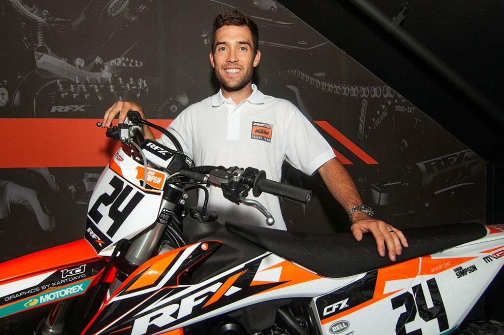 Shaun Simpson team switch for 2019 | Dirtbike Rider