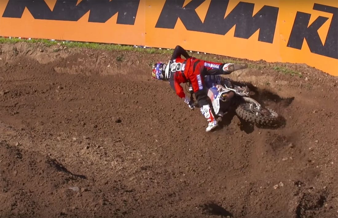 Cooper Webb Free Practice crash at 2015 MXoN | Dirtbike Rider