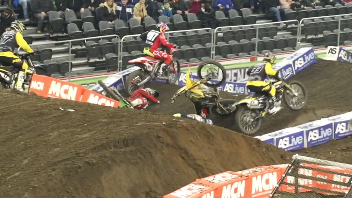 Crash that changed 2017 AX championship | Dirtbike Rider