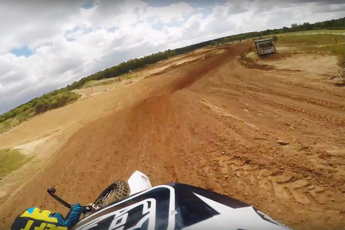 Elliott Banks-Browne testing at Doncaster Moto Parc | Dirtbike Rider