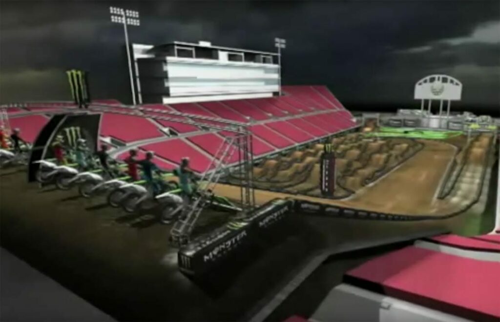 First Look: 2016 Monster Energy Cup track design | Dirtbike Rider