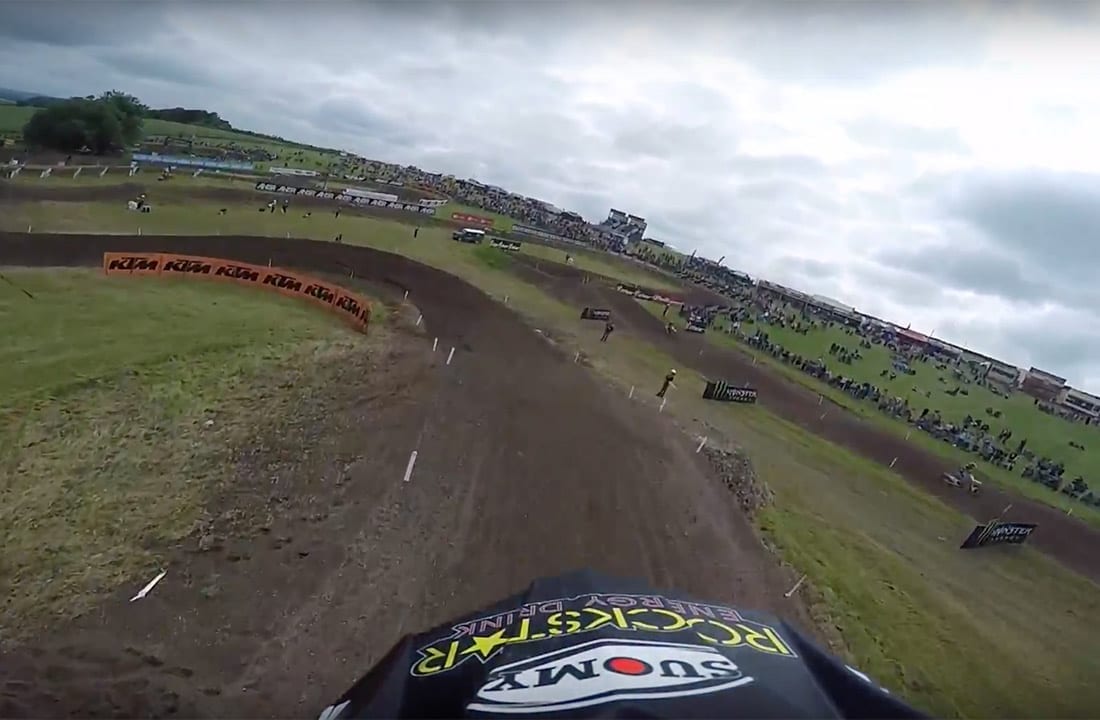 GoPro: First lap of Matterley Basin circuit at MXGP of Great Britain ft ...