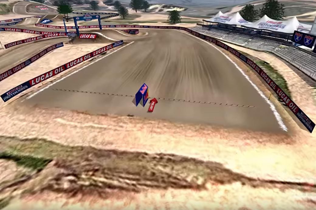 2018 Hangtown Motocross track map | Dirtbike Rider