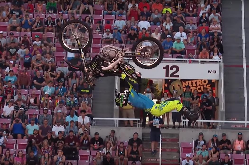 Putting together mind-blowing world first Rock Solid Frontflip ...