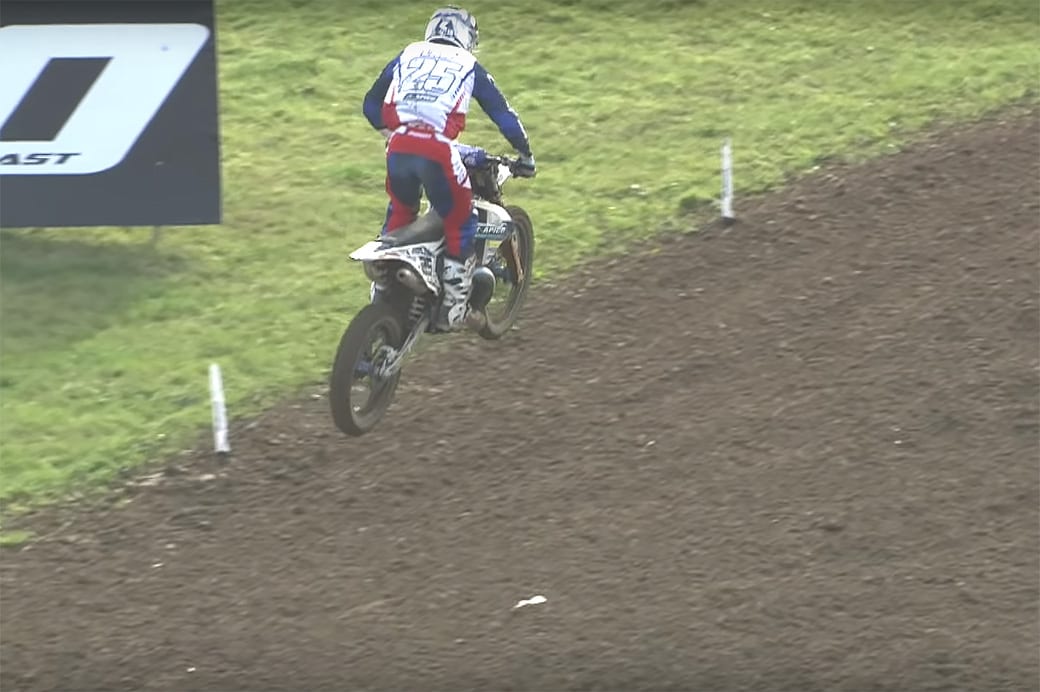 Jamie Law crash EMX2T at Matterley Basin – official video | Dirtbike Rider