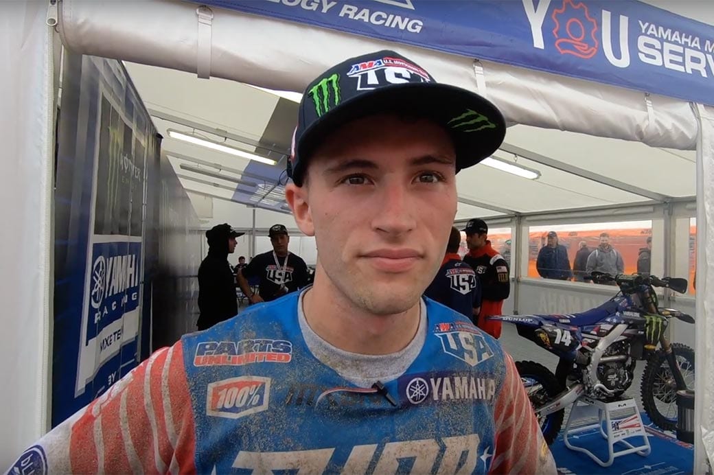 Justin Cooper offers his thoughts after his impressive MXoN race debut ...