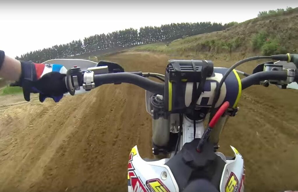 Multicam: DBR's Husqvarna TC 125 at Mildenhall MX | Dirtbike Rider