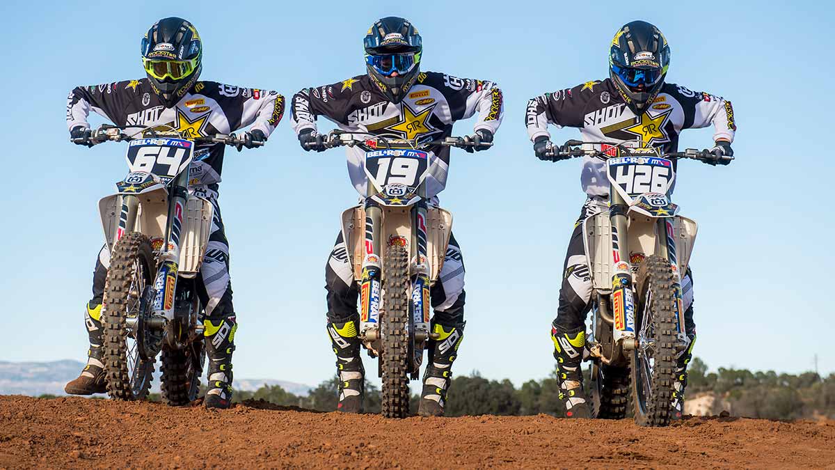 MX2 Rockstar Energy Husqvarna Factory Racing 2017 team intro | Dirtbike ...