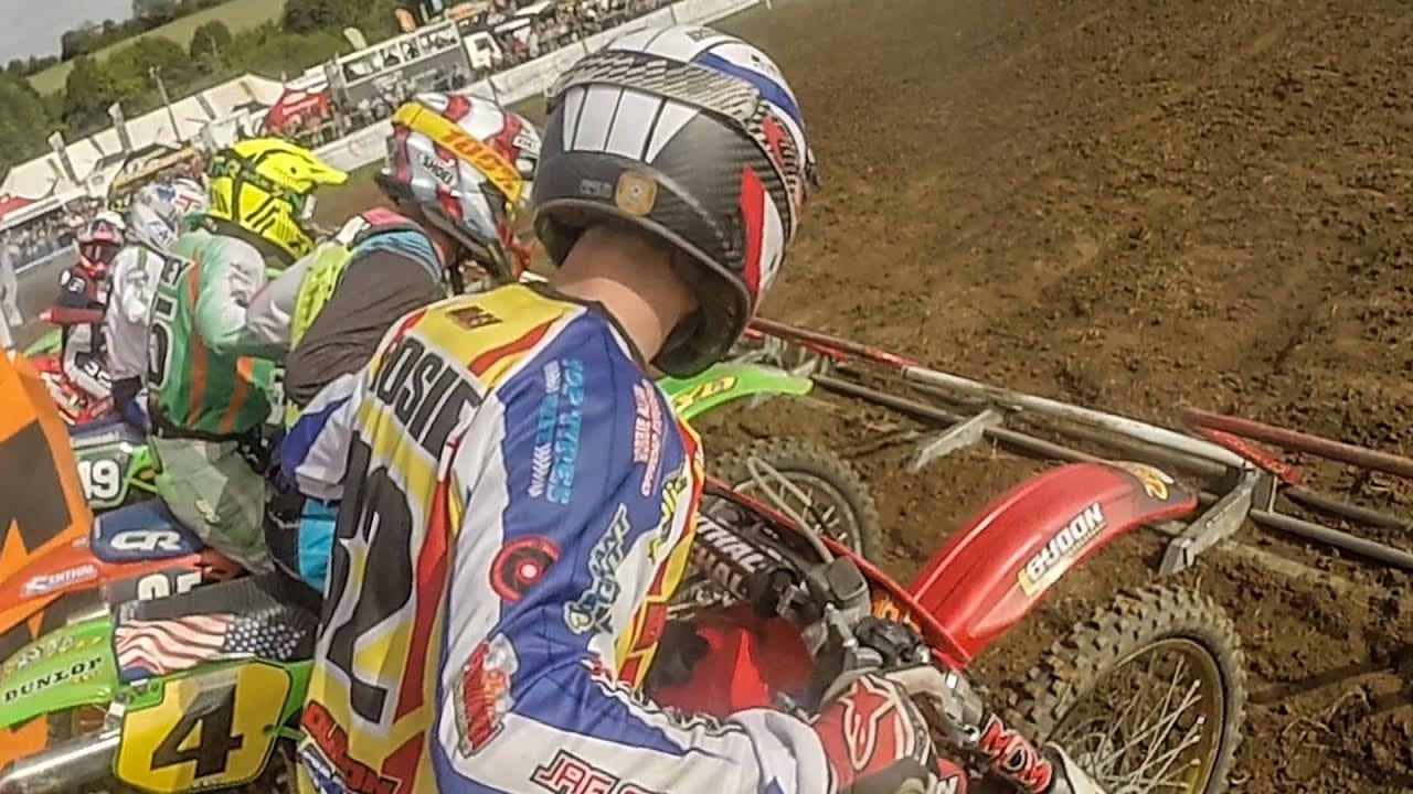 Neil Prince pulls massive holeshot on a 1996 RM250 two-stroke: 2019 ...