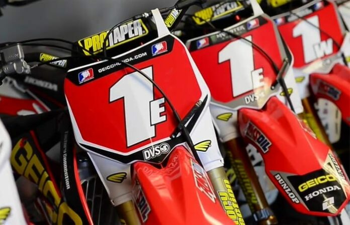 Video: GEICO Honda Race Shop | Dirtbike Rider