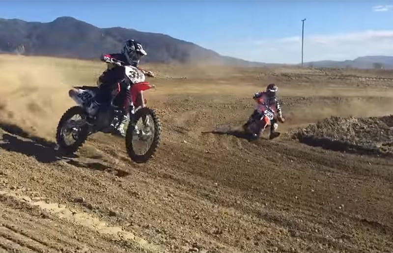 Watch 10-year-old Deegan ride 450 dirt bike | Dirtbike Rider