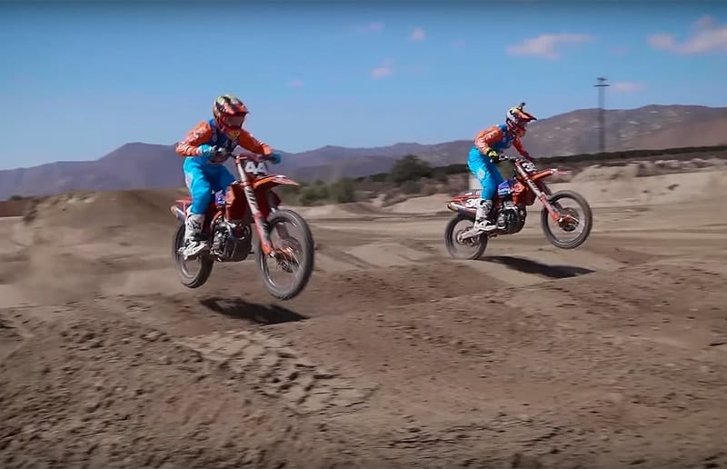 Watch Hayes Grier as he tackles the Red Bull Straight Rhythm track ...