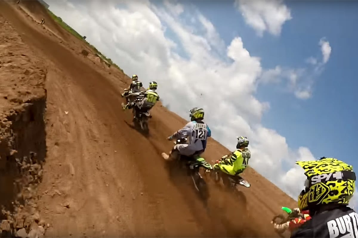 Watch Pocock wring the neck of this pit bike | Dirtbike Rider