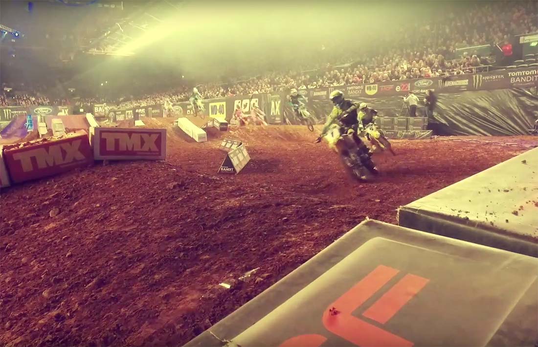 Watch: Racing Monster Energy Arenacross with SR75 Molson Racing Suzuki ...