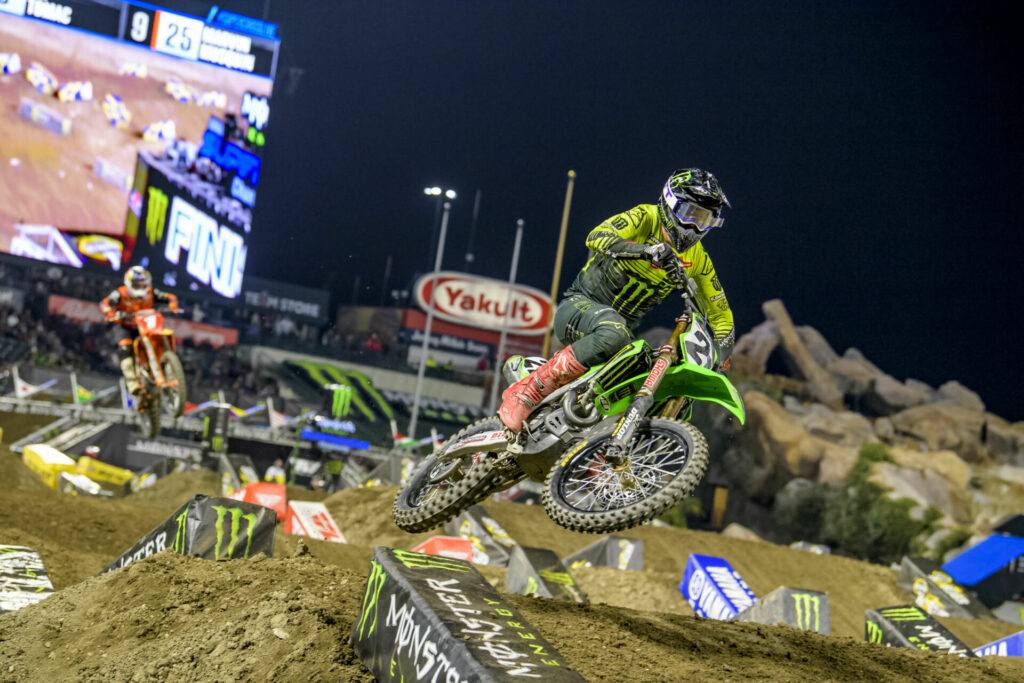 Anaheim II SX: Yamaha animated track map | Dirtbike Rider